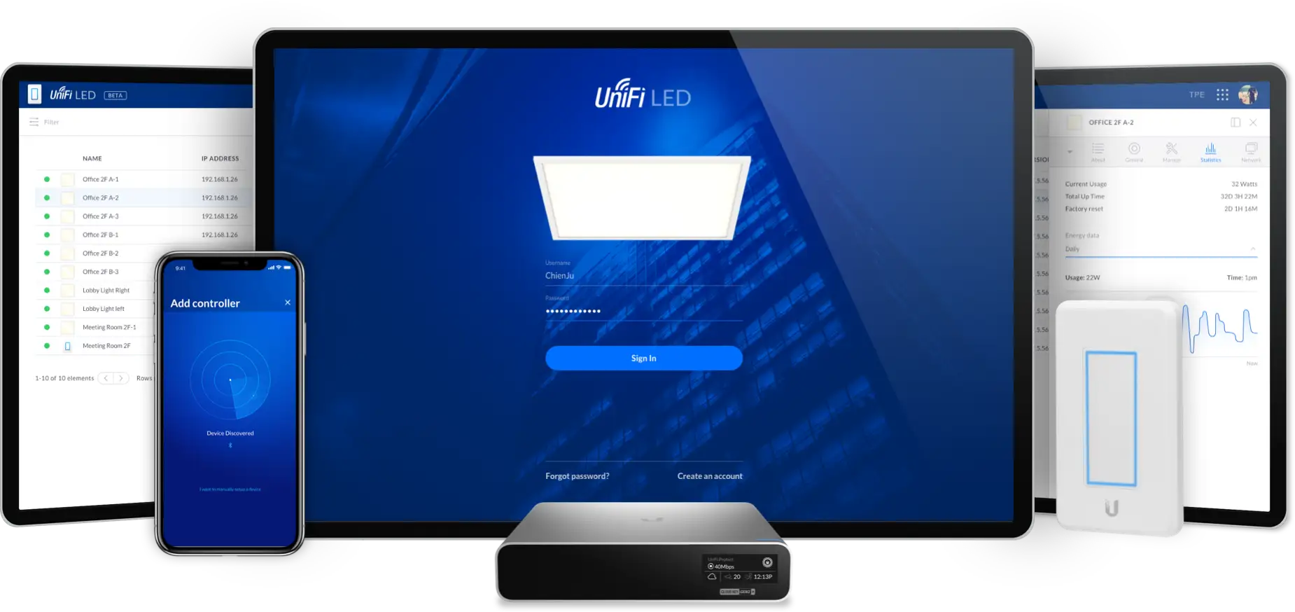 UBIQUITI LED панель LED Panel AT — Официальный сайт дилера УБИКЬЮТИ в ...